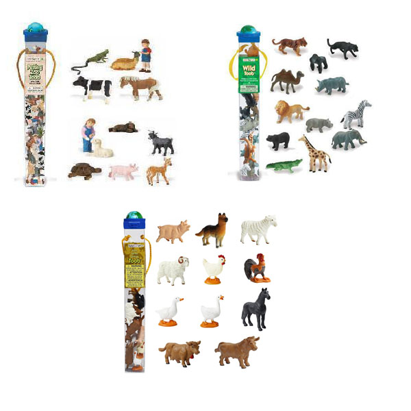 Bundle mit 3 Toobs | SAFARI LDT | Kunststoff Figuren / Tiere | Toysland ...